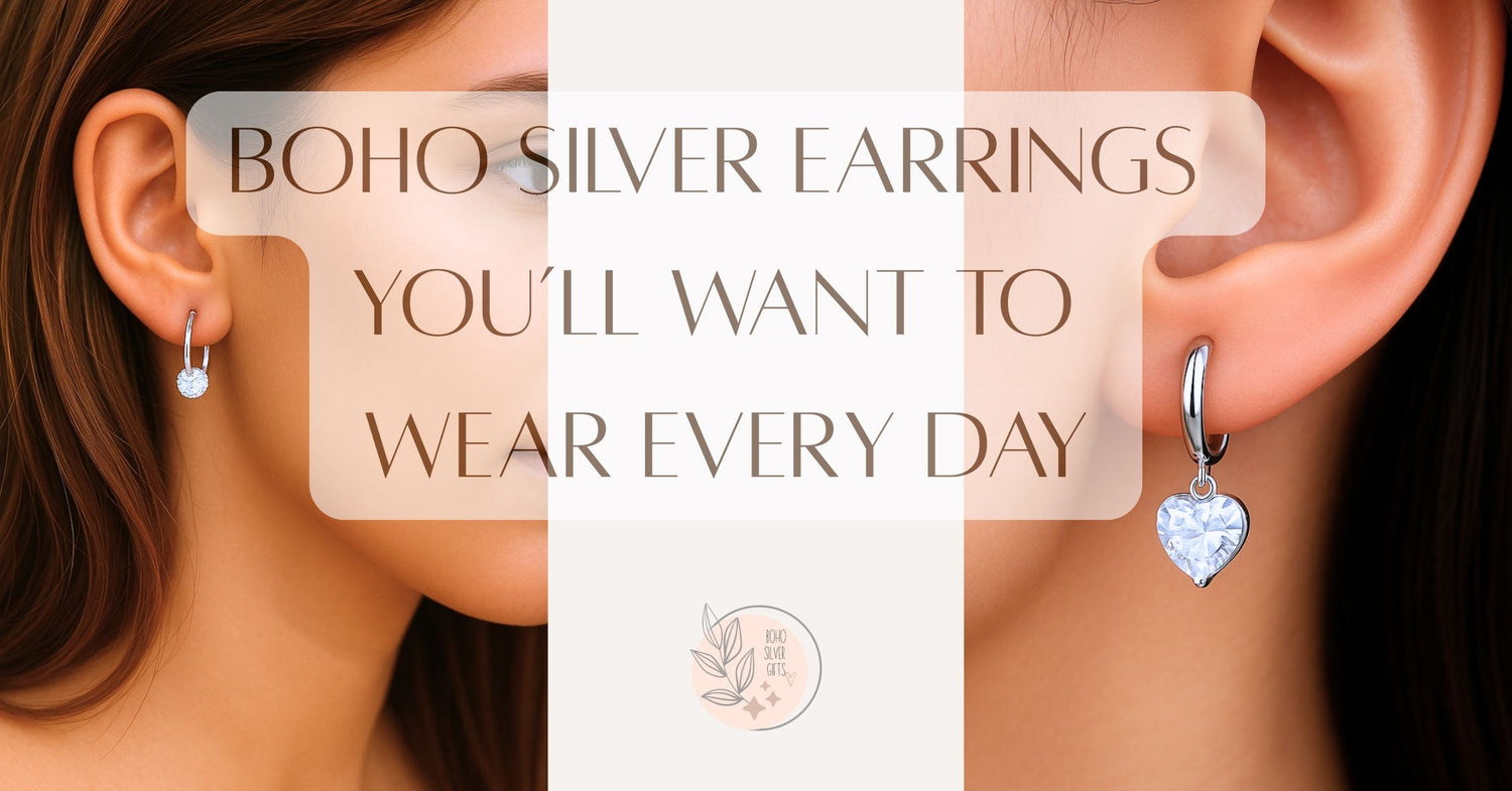 Boho Silver Earrings You’ll Want to Wear Every Day | Boho Silver Gifts